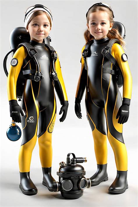 Littel Girls In Scuba Diving Gear By Mann23h On Deviantart