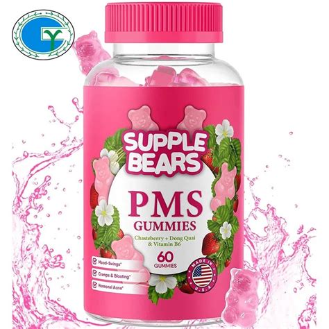 Supplebears Gomitas Pms Alivio Natural Para El Periodo