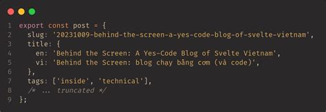 A Yes Code Blog Of Svelte Vietnam