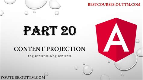 PART Understand Content Projection Ng Content In Angular With Live Easy Example YouTube