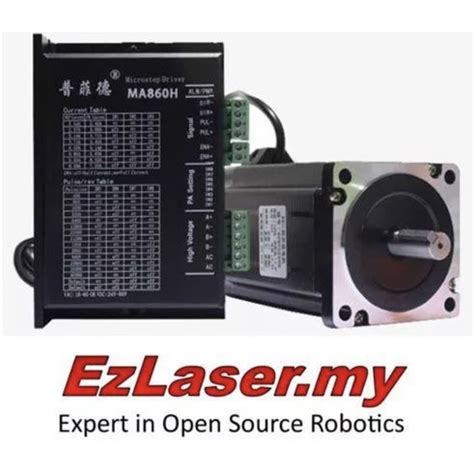 86BYG250H 86 Stepper Motor With MA860H Driver Set Shopee Malaysia