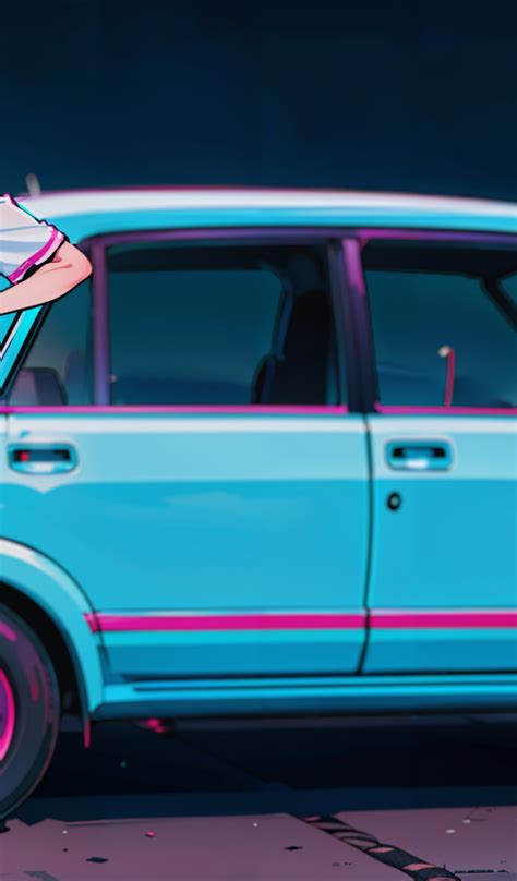 Download Wallpaper Night Neon Synthwave Section Ai Art In Resolution