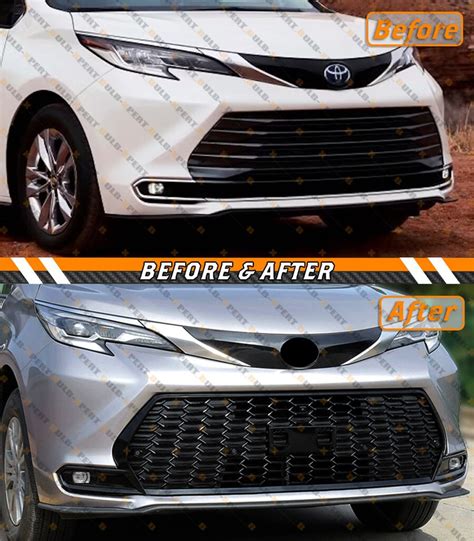 Xse Style Gloss Black Front Bumper Grille Conversion For 2021 2026