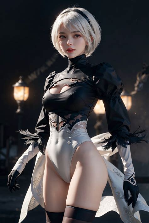 Nier Automata 2b Cosplay 12 By Foxdoorai On Deviantart