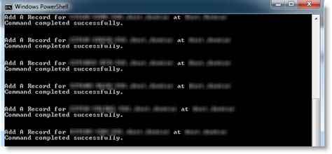 Create A Bunch Of Dns Entries Using Powershell And Dnscmdexe
