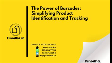 The Power Of Barcodes Simplifying Product Identification And Tracking