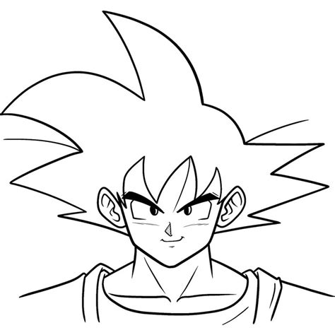 Goku Goku Drawing Easy Love Drawings Easy Drawings