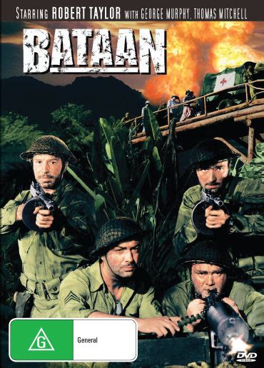 Bataan On Dvd Drama Robert Taylor George Murphy Rareandcollectibledvds