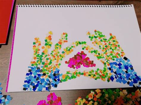 색종이 모자이크 네이버 블로그