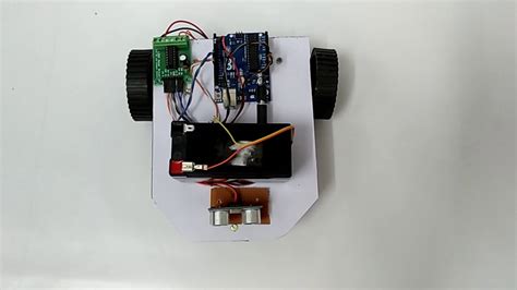 diy obstacle detection robot using arduino uno youtube
