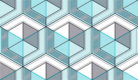 기하학적 큐브 추상 원활한 패턴 3d 벡터 배경입니다 기술 스타일 엔지니어링 라인 그림 끝 없는 그림 직물 벽지 포장 웹 및 인쇄에 사용할 수 있습니다 0명에 대한 스톡