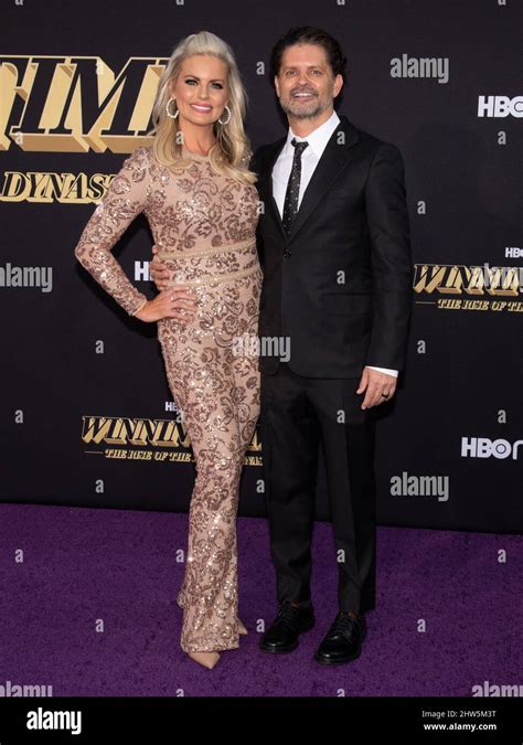 02 March 2022 Los Angeles California Courtney Friel And Jim Hecht