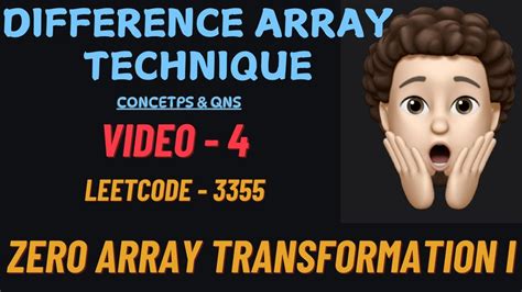 Zero Array Transformation I Brute Force Optimal Leetcode 3356