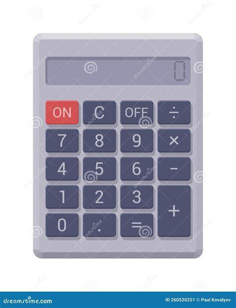 Vector Isolated Calculator Vector Flat Illustration Stock Vector Illustration Of Black Money