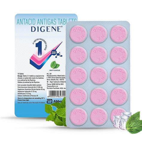 Digene Antacid Antigas Tablet Uses Price Side Effects Substitute