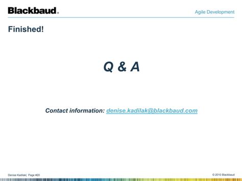 Agile Development Problems And Process Pptx