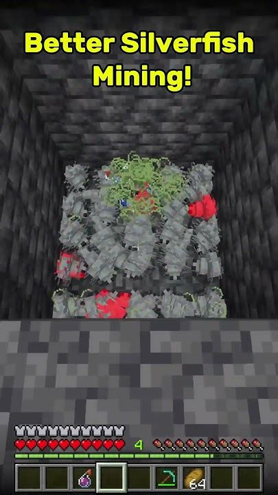 Better Silverfish Mining Minecraft Minecrafthacks Silverfish Youtube