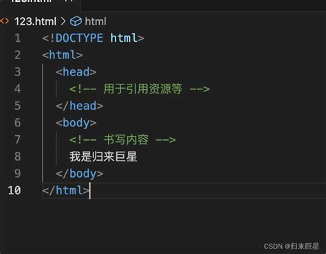 深入解析html三位重要成员，探索html、head和body标签的奥秘html Head Body Csdn博客