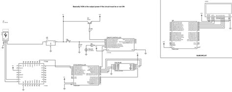 Transistors Onoff Circuit With An Avr And A Push Button Electrical