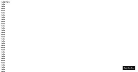 Position Sticky Example In React Codesandbox