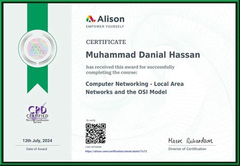 Muhammad Danial Hassan On Linkedin Networking Computernetworks