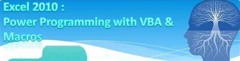 Ms Excel Intelligence Power Programming With Vba