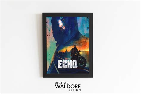 Echo Poster TV Series Avengers Mcu Digital Download Home Decor Movie Wall Prints Echo Art Mcu