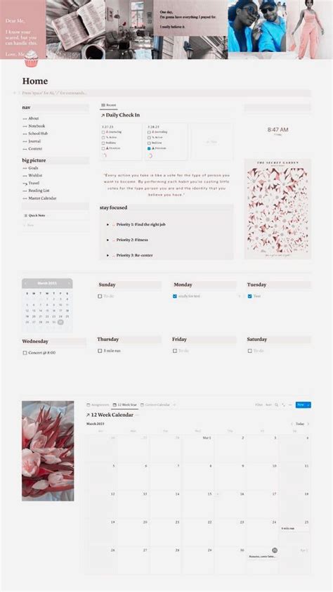 Notion Life Planner【2024】 705 Notiontemplate Notionicons Notion Notionideas