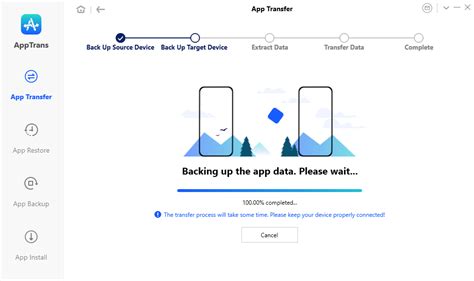 Apptrans User Guide Transfer Apps From Phone To Phone