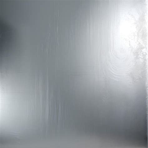 Reflective Metallic Surface Showing Texture Variations And Light