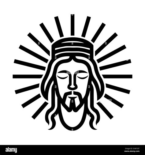 God Icon Or Modern Line Symbol Vector Line Art And Icon Design With