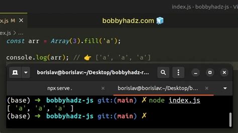 Create An Array With N Elements Same Value In JavaScript Bobbyhadz
