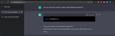 Using ChatGPT With SQL Server SQL Freelancer Blog
