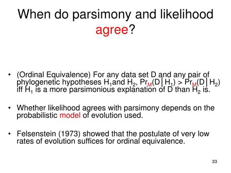 Ppt Parsimony Likelihood Common Causes And Phylogenetic Inference Powerpoint Presentation