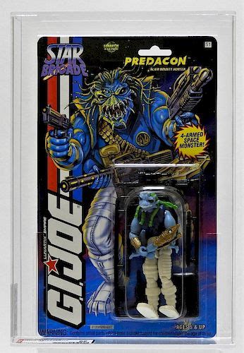 1994 Hasbro Gi Joe Star Brigade Predacon Afa 85 Sold At Auction On 21st