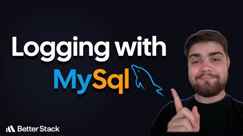 How To Start Logging With Mysql Youtube