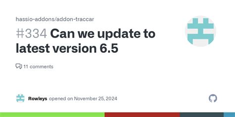 Can We Update To Latest Version 65 · Issue 334 · Hassio Addonsaddon