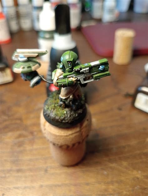 Finished My Costum Interference Guy And Half Way Through My Pathfinder Kill Team Rkillteam