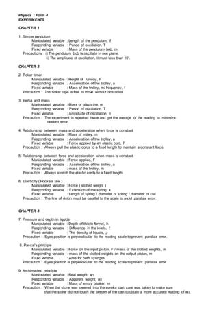 Exp Physics DOC Physics Science