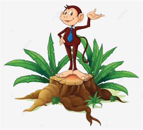 Tunggul Dengan Sumber Setelan Pohon Monyet Dewasa Vektor, Pohon, Setelan, Sumber Daya PNG dan ...