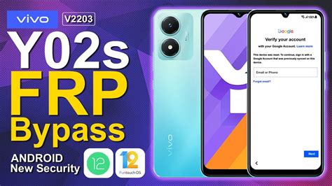 Vivo Y02s Bypass Frp Android 12 New Security 2023 V2203 Youtube