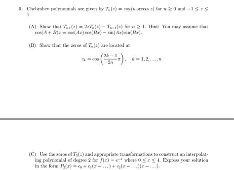 Solved This Is A Numerical Analysis Question Please Give Me Chegg Com