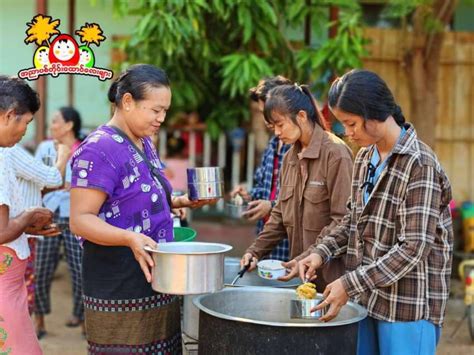 ဆားလင်းကြီးမြို့နယ်တွင် ရက်ရှည်စစ်ရှောင်စခန်း ၃ နေရာကို ထမင်းနှစ်နပ်လ