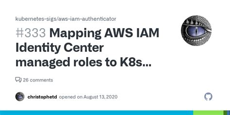 mapping aws iam identity center managed roles to k8s permissions