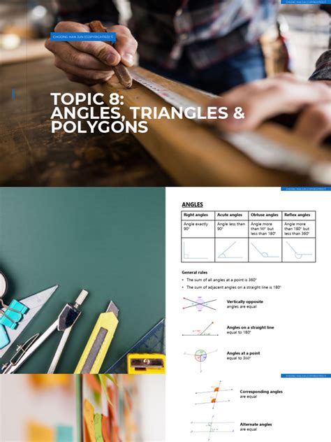 Math Sec 1 Chapter 8 Angles Triangles And Polygons Pdf Triangle Elementary Mathematics
