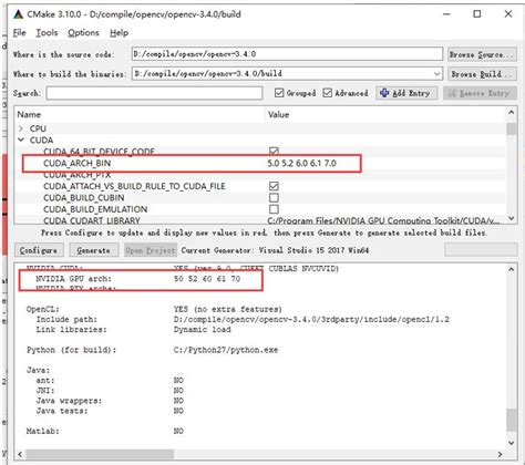 OpenCV开发笔记十二OpenCV编译支持Gpu cuda 加速开发之win qt msvc 编译 opencv cuda VS 灰信网软件开发