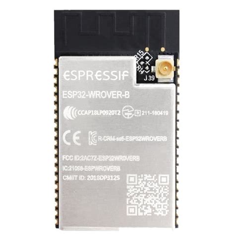 esp32 wrover ib 16 mo quoi qu il en soit core 2 4ghz faible puissance