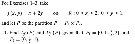 Solved For Exercises Chegg
