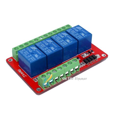 Way Relay Module Bidirectional Optocoupler Isolation High Low Power Average Trigger V