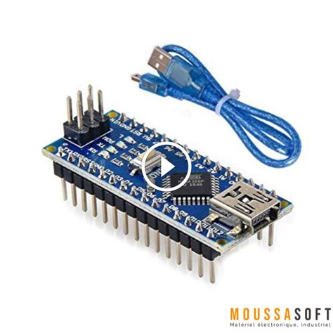 Arduino Nano Avec Cable Usb Moussasoft